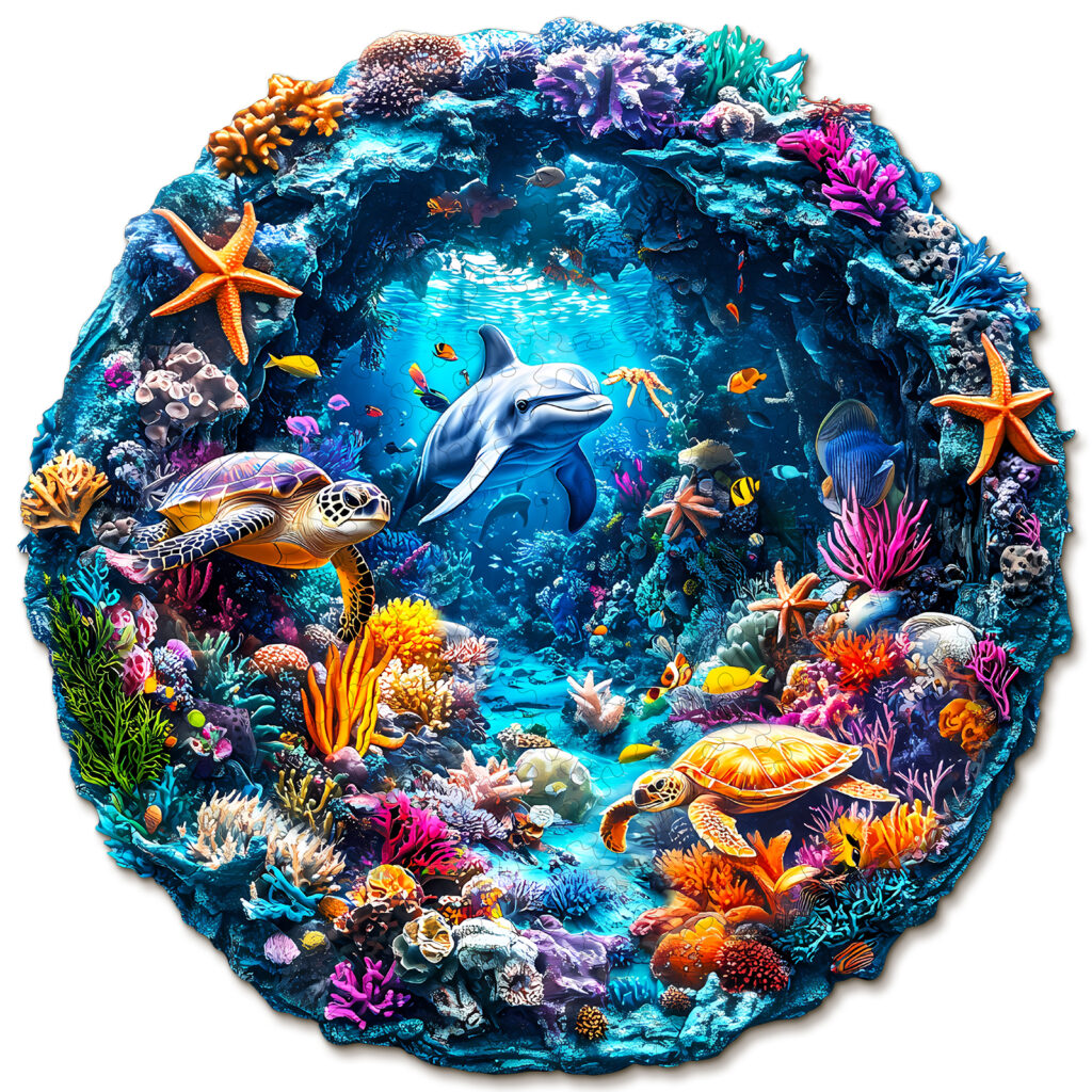 Wooden Jigsaw Puzzle – Sea World - KaaYee Puzzles